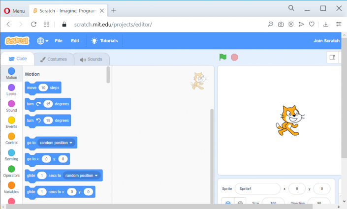 Kelas 7 Pertemuan 2 : Pengenalan Scratch JR – SMP NEGERI 1 WONOAYU